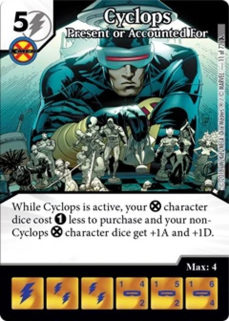Cyclops - Present or Accounted For (XMFCB) | CardGuide Wiki | Fandom