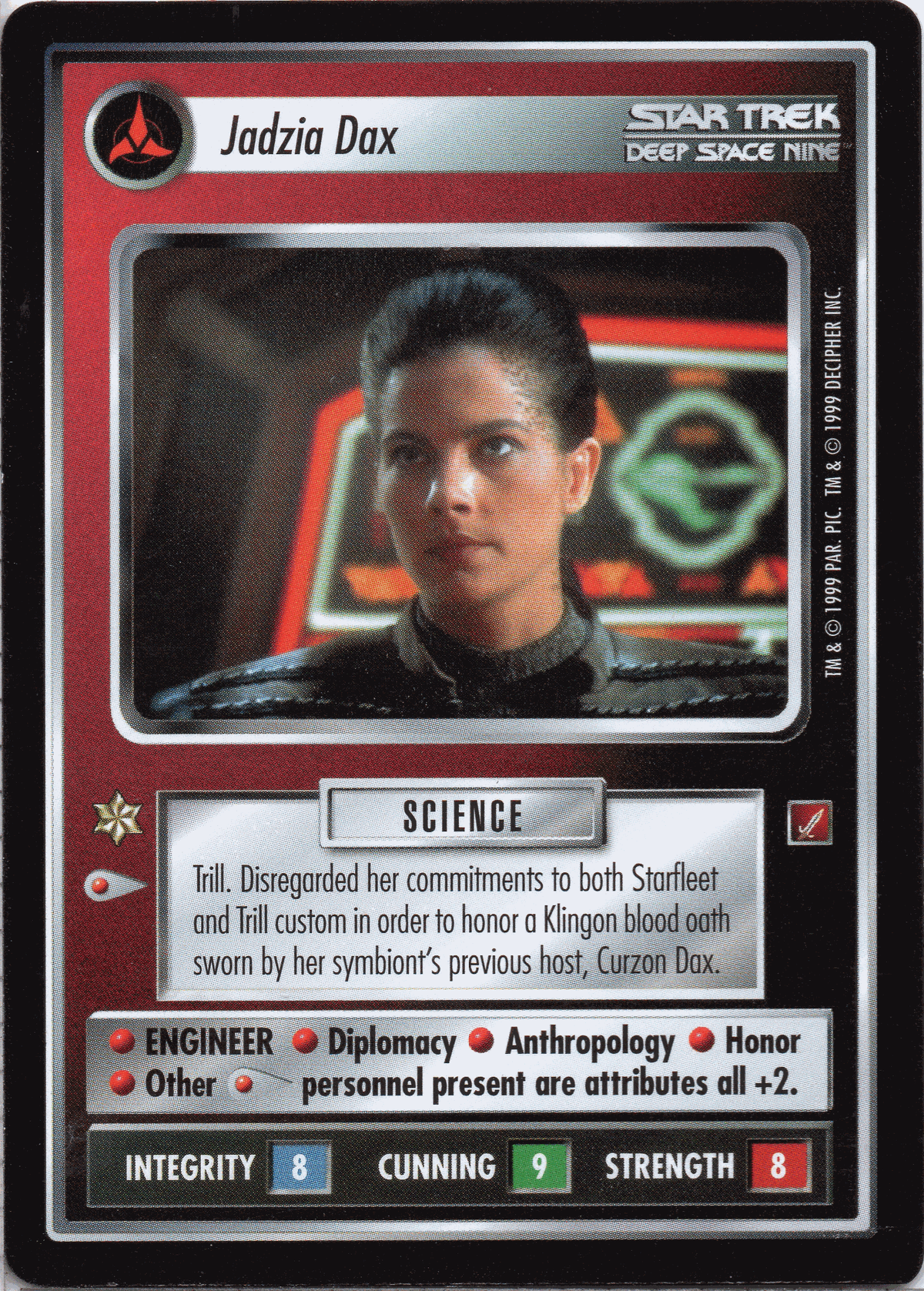 Jadzia Dax Bog Cardguide Wiki Fandom