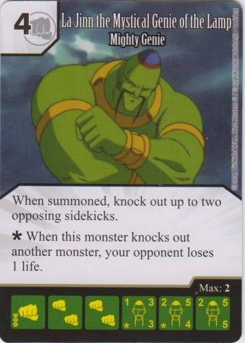 La Jinn the Mystical Genie of the Lamp - Mighty Genie (YGO) | CardGuide ...