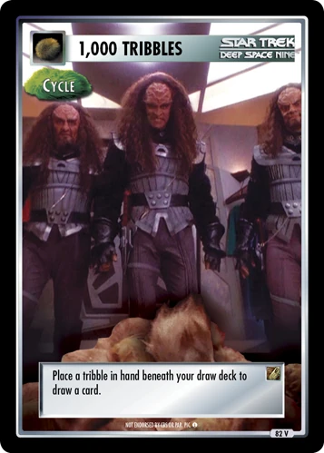 1,000 Tribbles - Cycle (BTiLQ) | CardGuide Wiki | Fandom