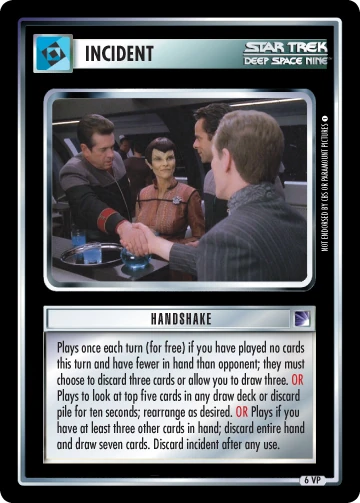 Handshake (VP) | CardGuide Wiki | Fandom