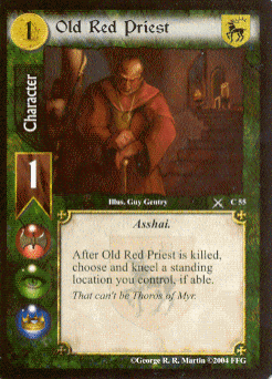 Old Red Priest (VE) | CardGuide Wiki | Fandom