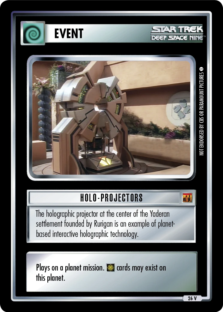 Holo-Projectors (HF6) | CardGuide Wiki | Fandom