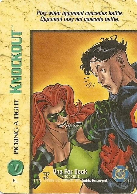 Knockout - Picking a Fight (DCOP) | CardGuide Wiki | Fandom