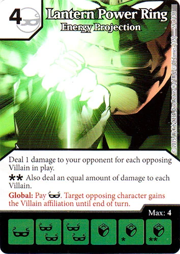 Lantern Power Ring - Energy Projection (JLDM) | CardGuide Wiki | Fandom