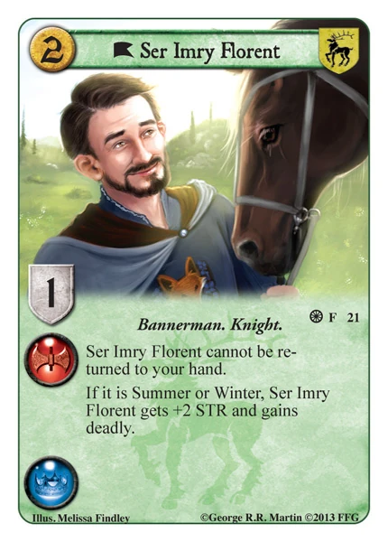 Ser Imry Florent (F&I) | CardGuide Wiki | Fandom