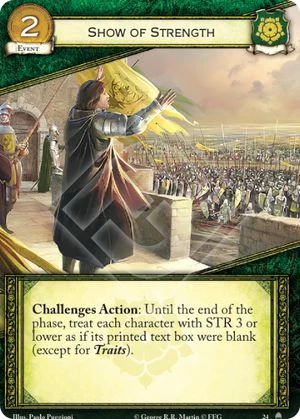 Show of Strength (CoS2) | CardGuide Wiki | Fandom
