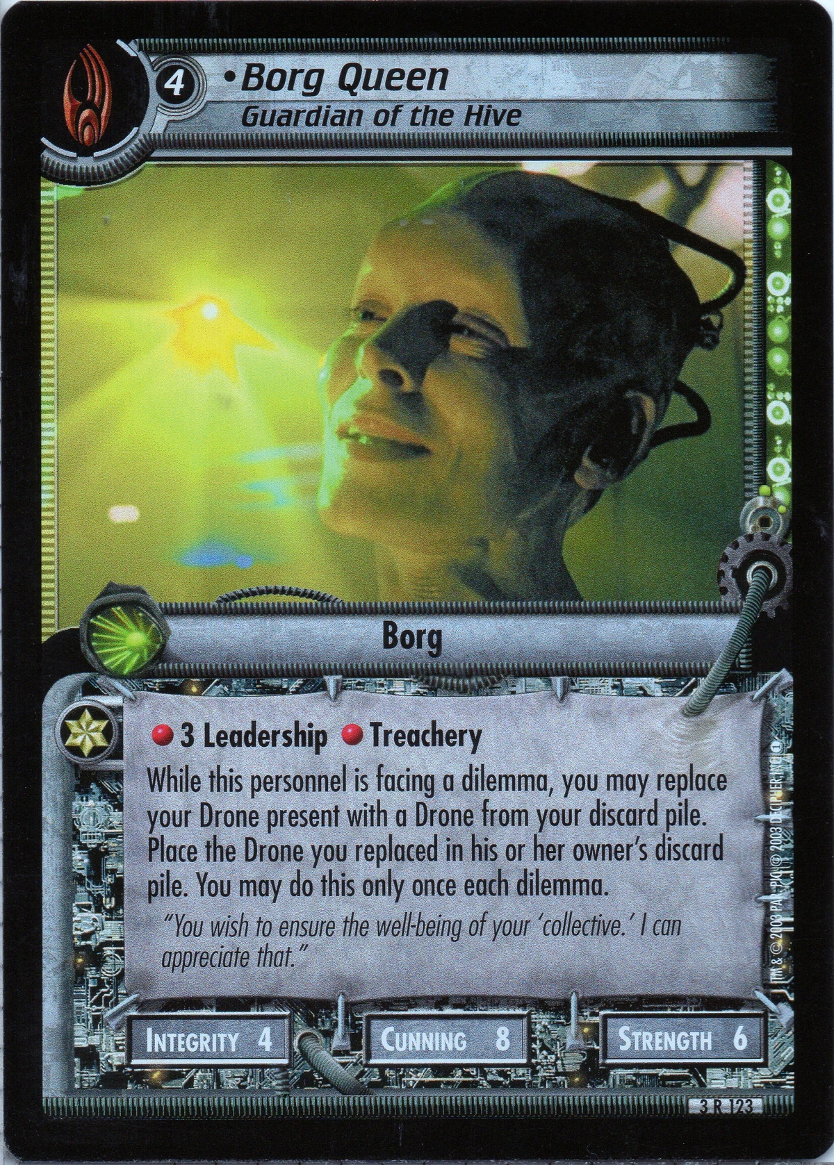 Borg Queen - Guardian of the Hive (CtA) | CardGuide Wiki | Fandom