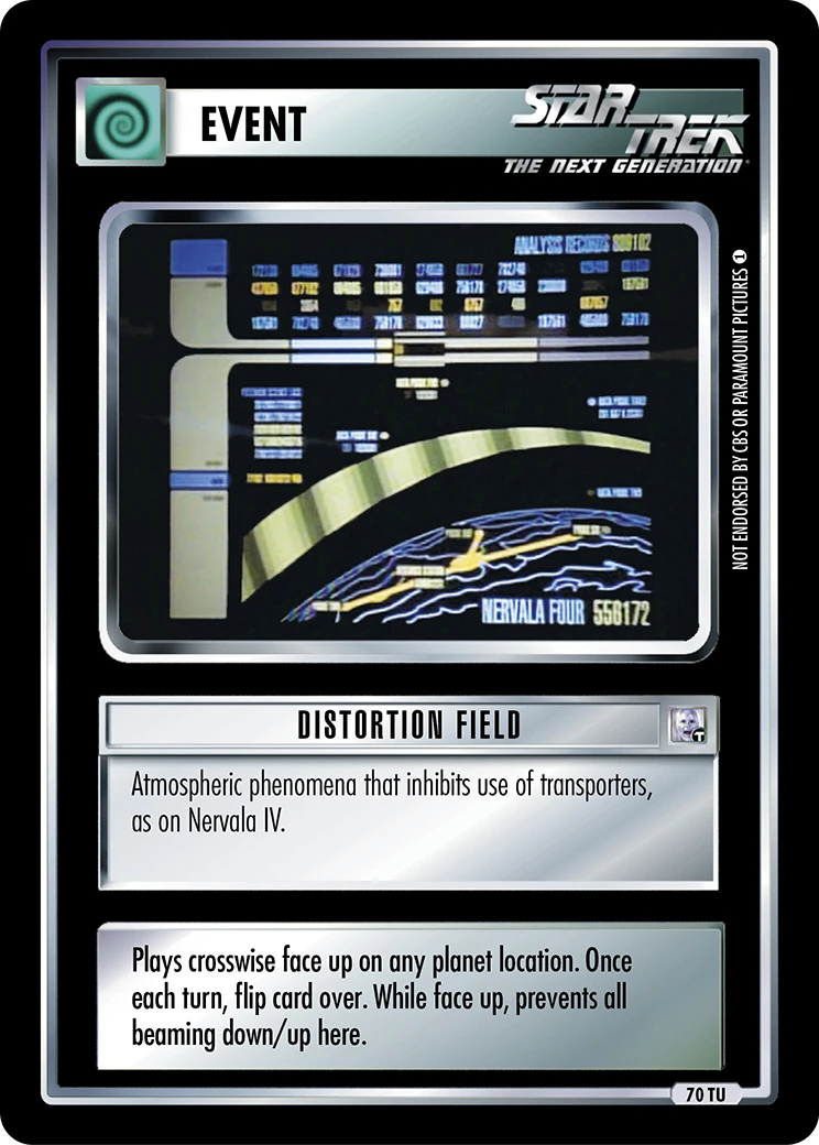Distortion Field (PT) | CardGuide Wiki | Fandom