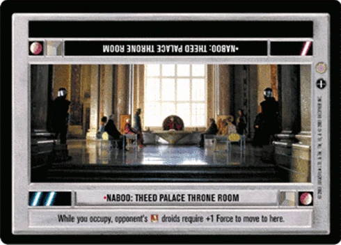 Naboo: Theed Palace Throne Room (light) (CRC) | CardGuide Wiki | Fandom