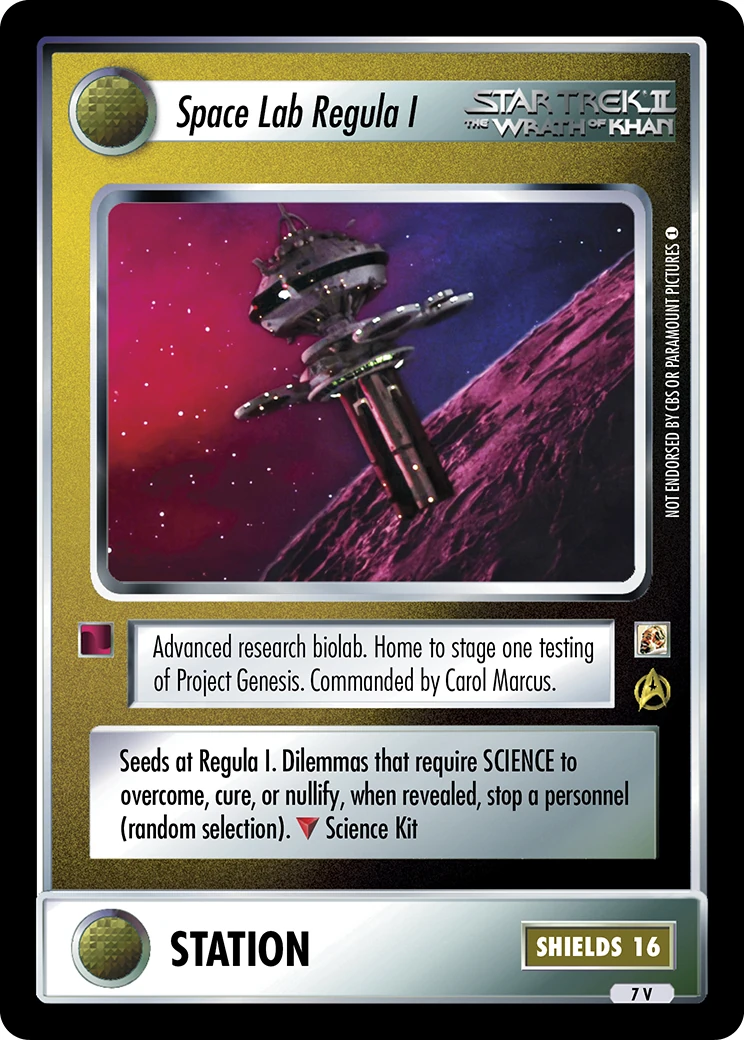 Space Lab Regula I (PLo) | CardGuide Wiki | Fandom