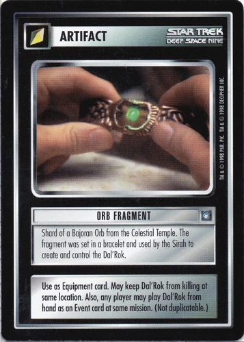 Orb Fragment (DS9) | CardGuide Wiki | Fandom