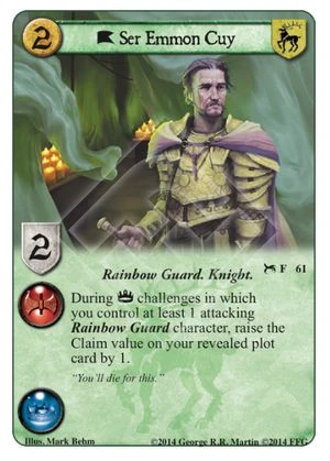 Ser Emmon Cuy (ATfW) | CardGuide Wiki | Fandom