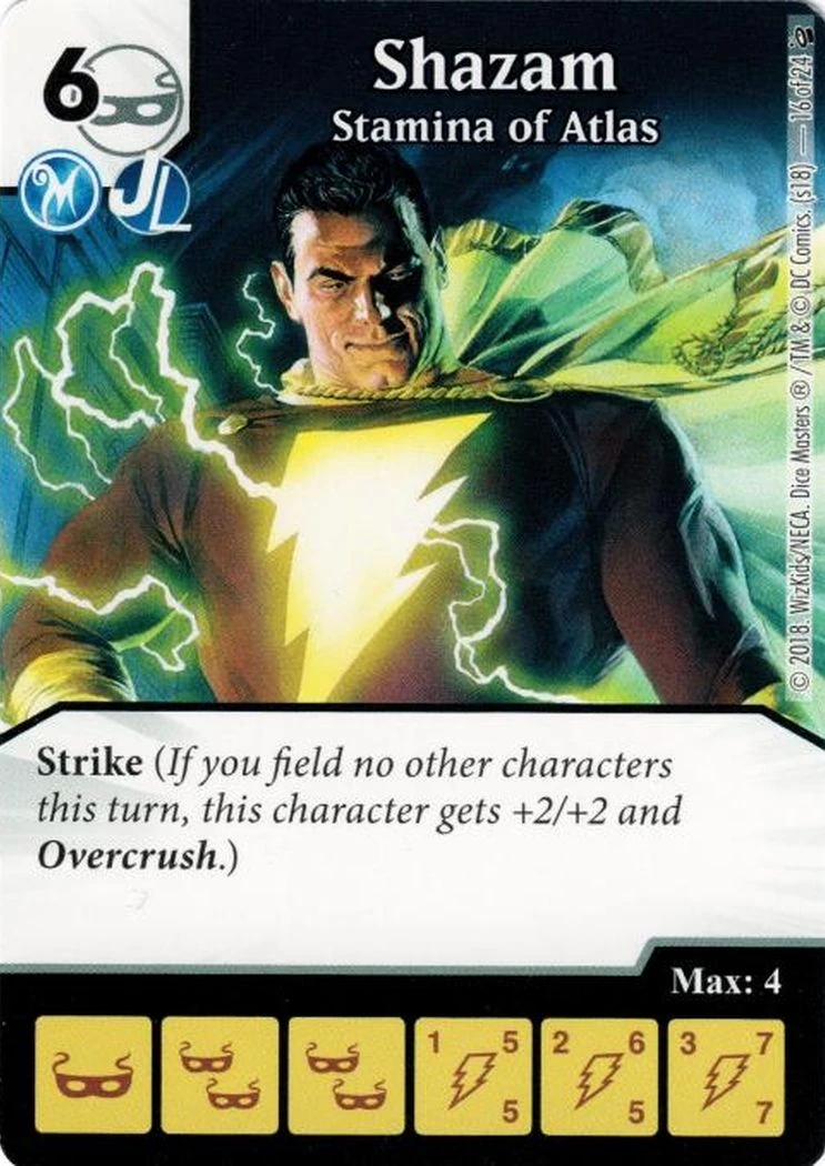 Shazam - Stamina of Atlas (MTP) | CardGuide Wiki | Fandom