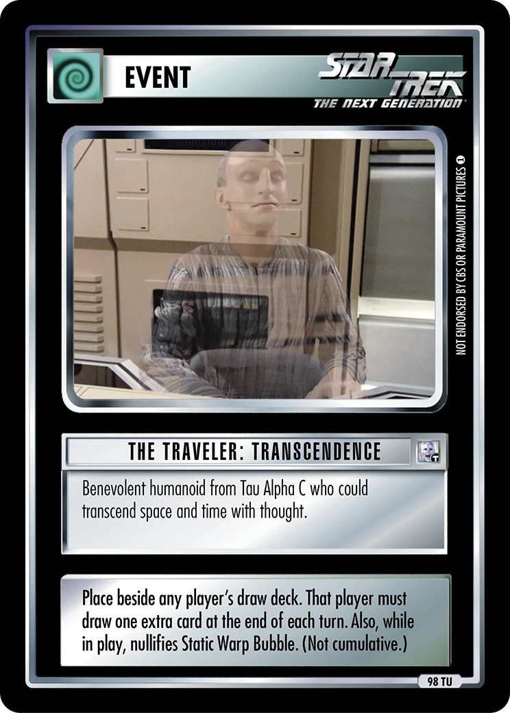 The Traveler: Transcendence (PT) | CardGuide Wiki | Fandom