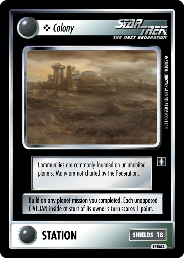 Colony (Errata) | CardGuide Wiki | Fandom