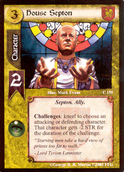 House Septon (WE) | CardGuide Wiki | Fandom