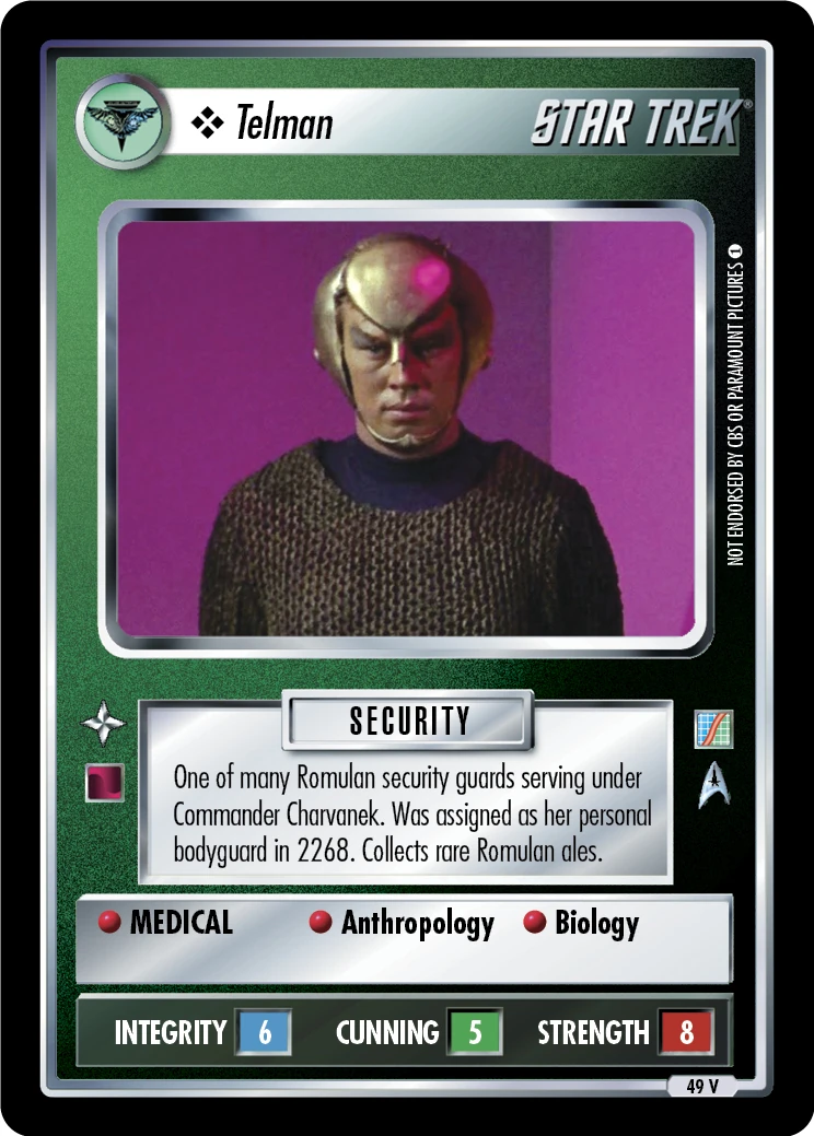 Telman (TNZ) | CardGuide Wiki | Fandom