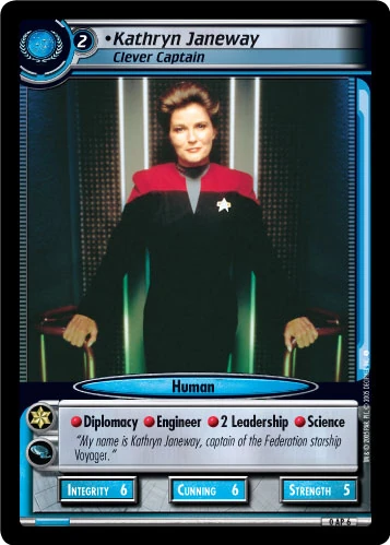 Kathryn Janeway - Clever Captain (AP) | CardGuide Wiki | Fandom