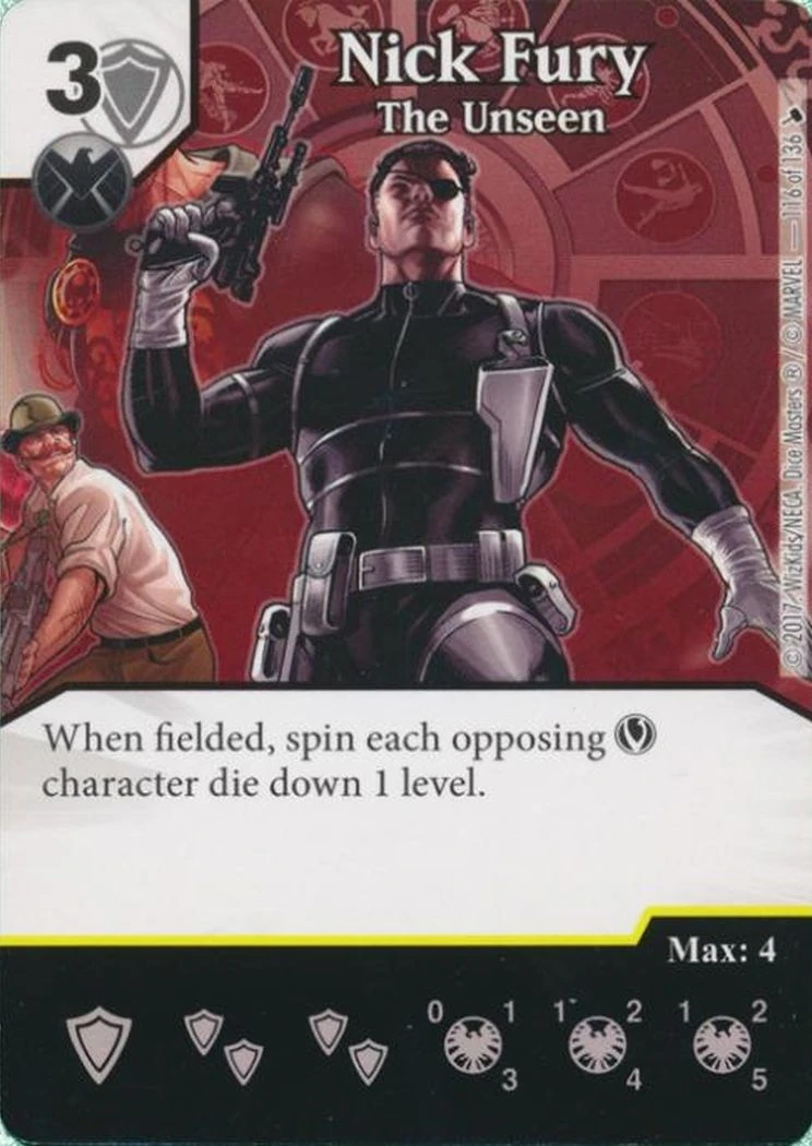 Nick Fury - The Unseen (TMT) | CardGuide Wiki | Fandom