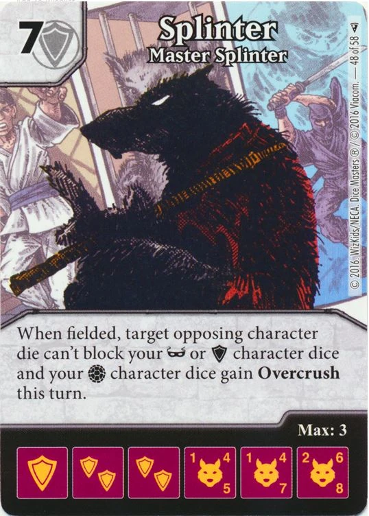 Splinter - Master Splinter (TMNT) | CardGuide Wiki | Fandom