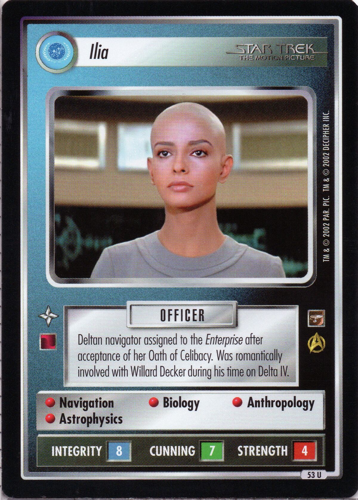 Ilia Tmp Cardguide Wiki Fandom