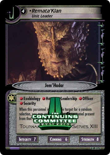 Remata'Klan - Unit Leader (VP TCC) | CardGuide Wiki | Fandom