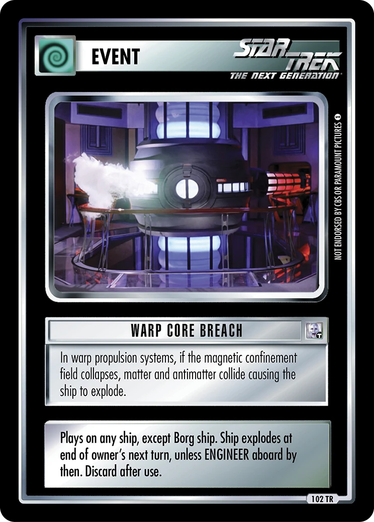 Warp Core Breach (PT) | CardGuide Wiki | Fandom