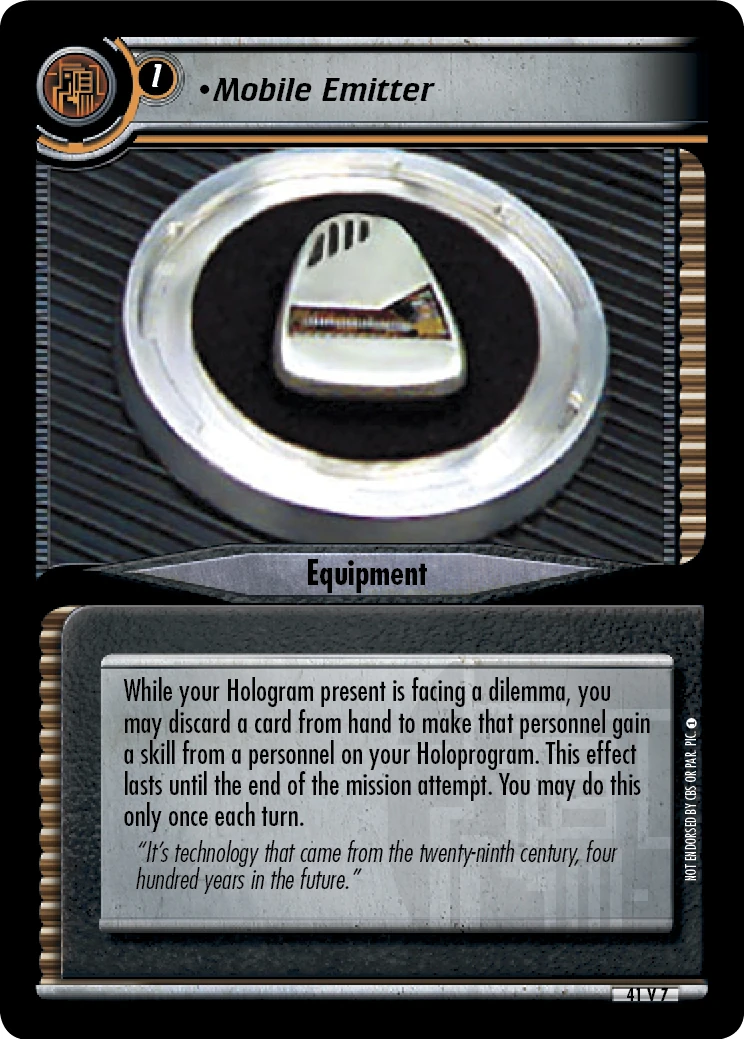 Mobile Emitter (Nth) | CardGuide Wiki | Fandom