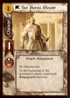 Ser Boros Blount (ASoS) | CardGuide Wiki | Fandom