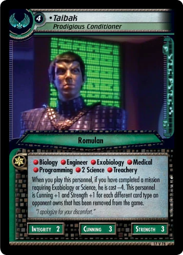 Taibak - Prodigious Conditioner (RtS) | CardGuide Wiki | Fandom