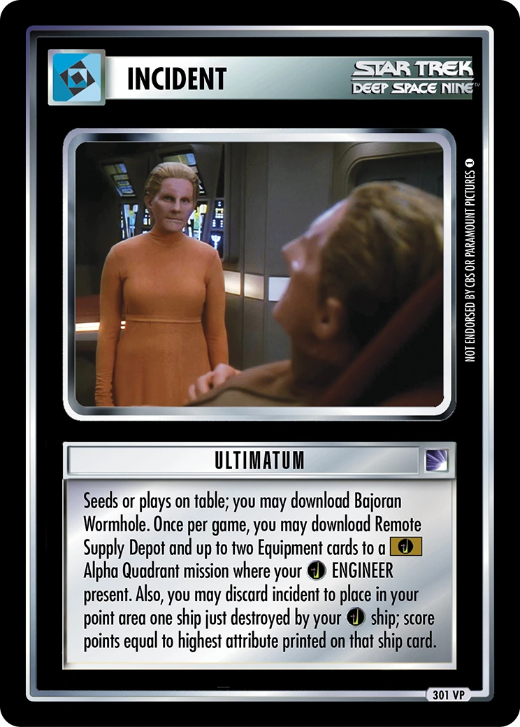 Ultimatum (VP) | CardGuide Wiki | Fandom