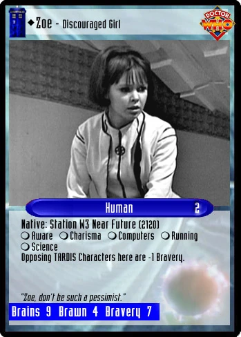 Zoe - Discouraged Girl (IS) | CardGuide Wiki | Fandom