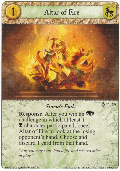 Altar of Fire (RoR) | CardGuide Wiki | Fandom