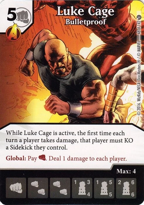Luke Cage - Bulletproof (CW) | CardGuide Wiki | Fandom