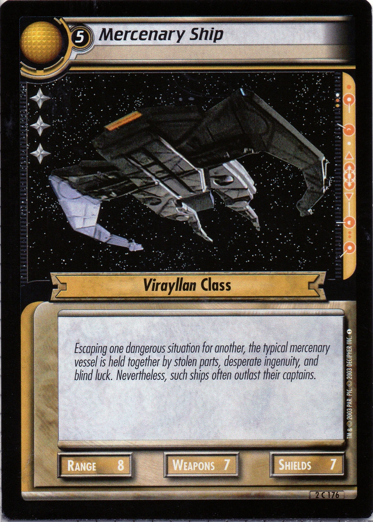 Mercenary Ship (ENE) | CardGuide Wiki | Fandom