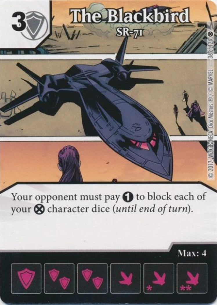 The Blackbird - SR-71 (XMFC) | CardGuide Wiki | Fandom