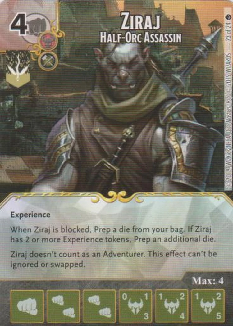 Ziraj - Half-Orc Assassin (TZTP) | CardGuide Wiki | Fandom