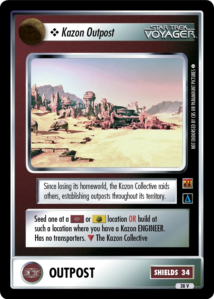 Kazon Outpost (HF6) | CardGuide Wiki | Fandom