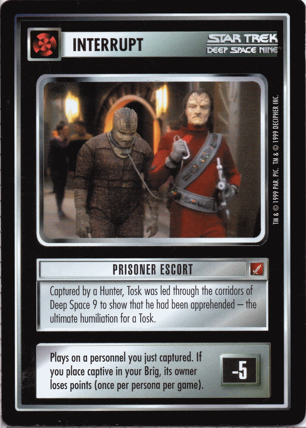 Prisoner Escort (BoG) | CardGuide Wiki | Fandom