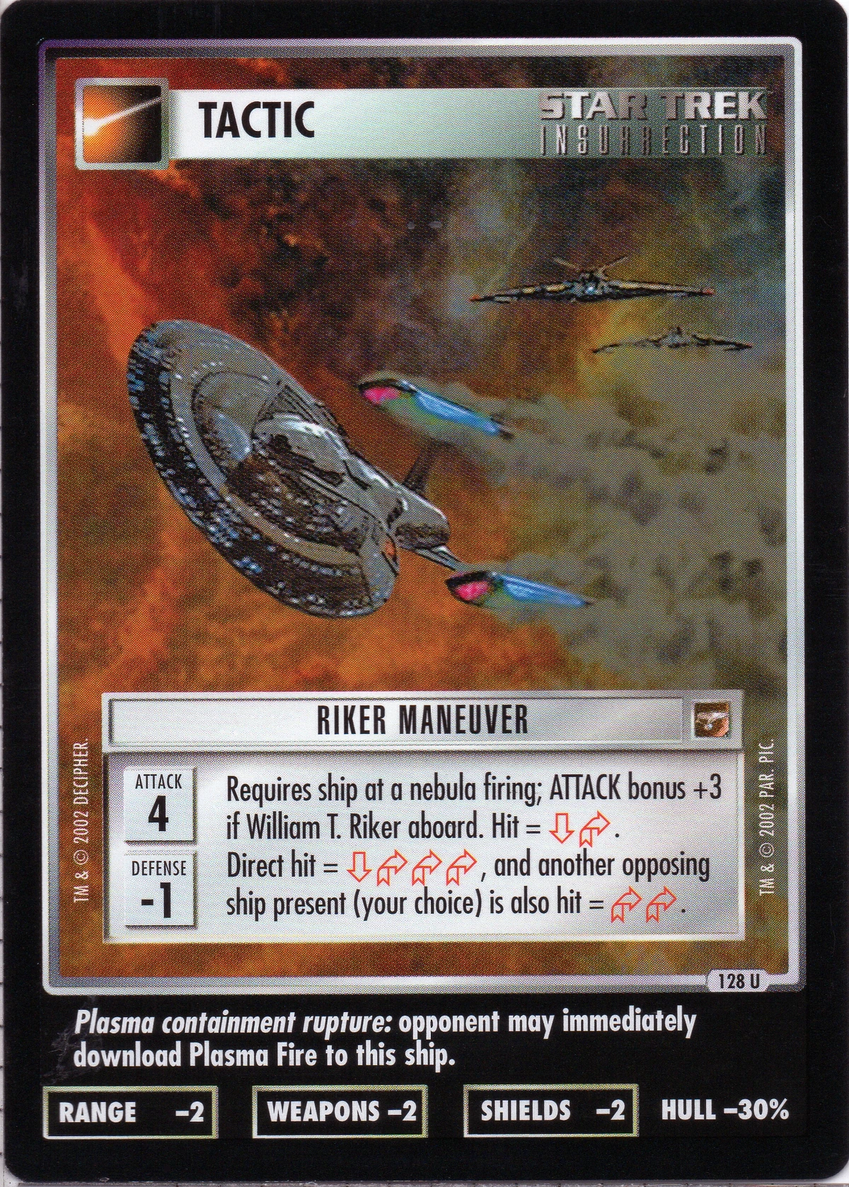 Riker Maneuver | CardGuide Wiki | Fandom