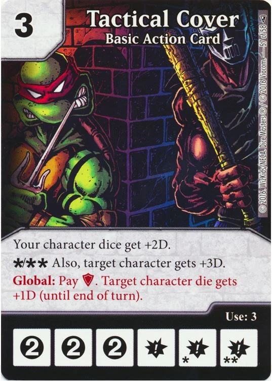 Tactical Cover - Basic Action Card (TMNT) | CardGuide Wiki | Fandom