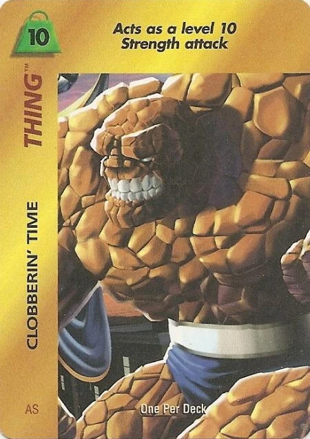Thing - Clobberin' Time (MVOP) | CardGuide Wiki | Fandom