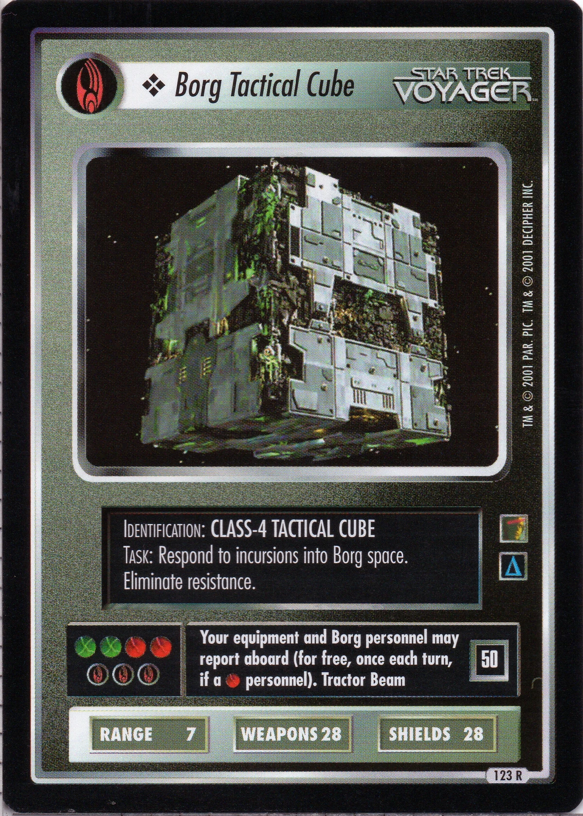 Borg Tactical Cube (TB) | CardGuide Wiki | Fandom