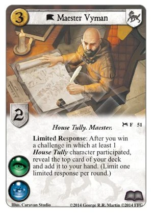 Maester Vyman (TV) | CardGuide Wiki | Fandom