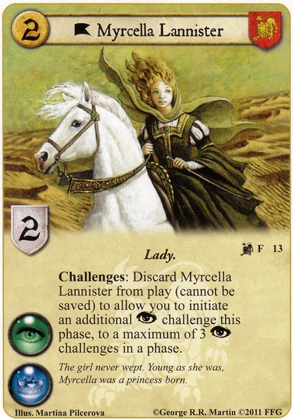 Myrcella Lannister (LotR) | CardGuide Wiki | Fandom