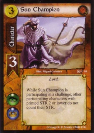 Sun Champion (ASoN) | CardGuide Wiki | Fandom