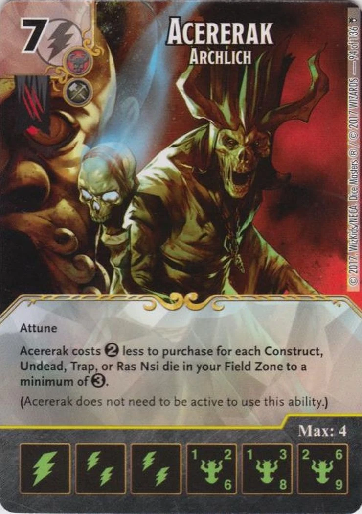 Acererak - Archlich (ToA) | CardGuide Wiki | Fandom