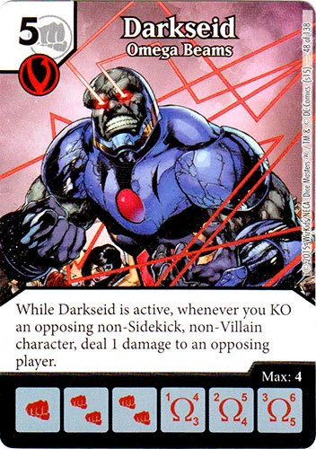 Darkseid - Omega Beams (JLDM) | CardGuide Wiki | Fandom