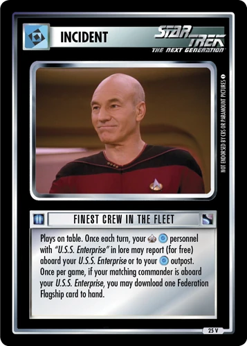 Finest Crew in the Fleet (TNG) | CardGuide Wiki | Fandom